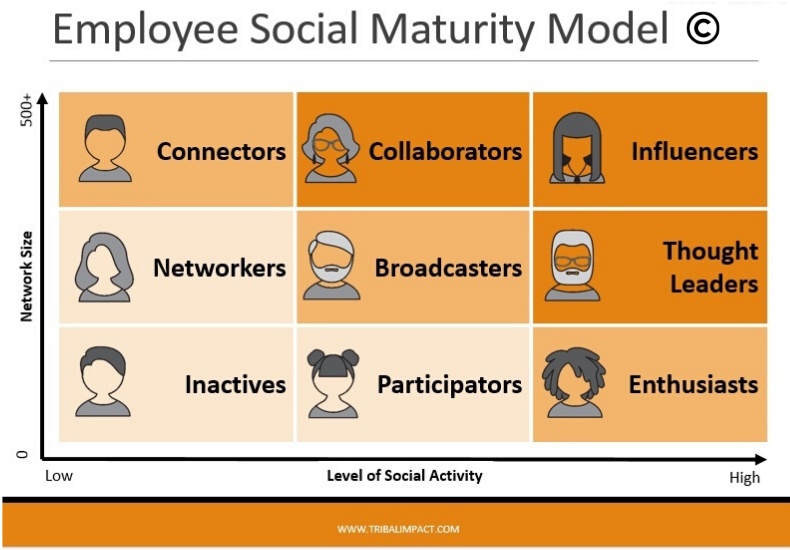 9 Stages of Employee Social Maturity - Tribal Impact