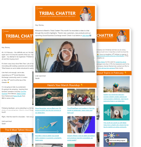 Tribal Chatter Newsletters | Tribal Impact