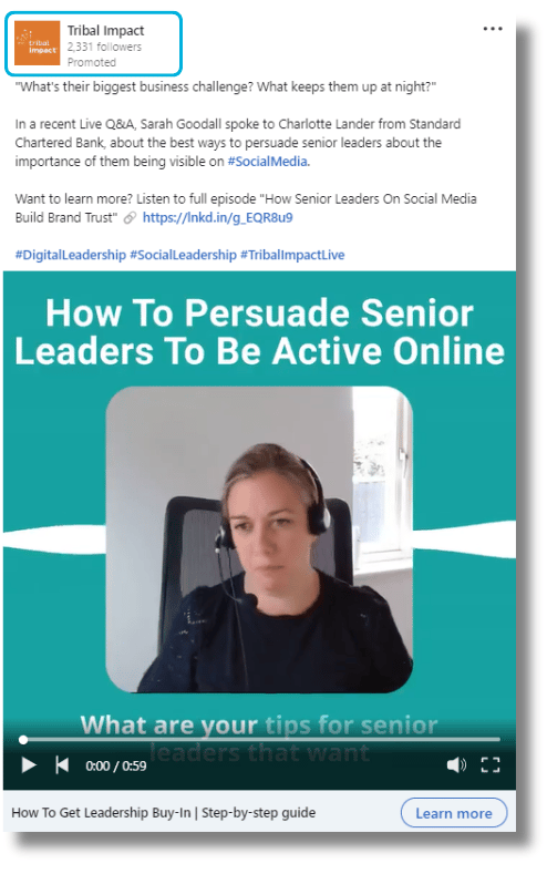 LinkedIn Thought Leader Ads: The Key to Connecting Employee Advocacy ...